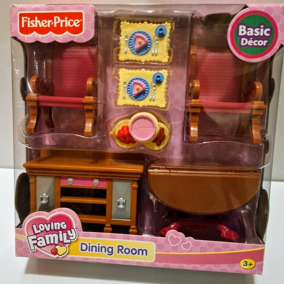 Fisher Price Loving Family | Toys | Fisherprice Loving Family Doll House Furniture Dining Room ...